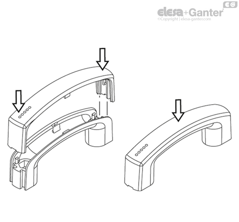 EMPC. Bridge handles | Elesa+Ganter