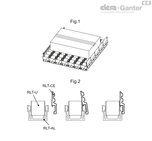 RLT-CE Containment edge for ELEROLL roller tracks