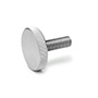 DIN 653 Flat knurled screws Steel | Elesa+Ganter